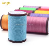 China 0.35-0.8mm Leather Sewing Thread in 80 colors for Hand-sewn Woven 6 Meters Piece Linen for sale