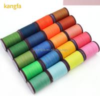 China 0.35-0.8mm Leather Sewing Thread in 80 colors for Hand-sewn Woven 6 Meters Piece Linen for sale