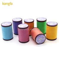 China 0.8mm Round Waxed Thread Polyester Cord Support 7 Days Sample Order Lead Time for DIY for sale