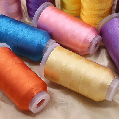 China Transparent Cone Material 120d/2 Rayon Thread 120g 5000y for Computerized Embroidery for sale