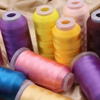 China Transparent Cone Material 120d/2 Rayon Thread 120g 5000y for Computerized Embroidery for sale