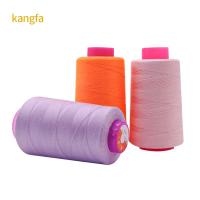 China Polyester Cotton Thread Durable 20/2 20/3 40/2 Spun Yarn for Women's Clothing Sewing for sale