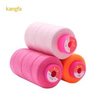 China Polyester Cotton Thread Durable 20/2 20/3 40/2 Spun Yarn for Women's Clothing Sewing for sale