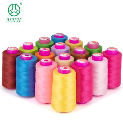 China DIY Sewing Thread Polyester Spools for Hand Machine Sewing in Black/White Cotton for sale