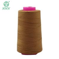 China Dyed 20/2 20/3 40/2 Spun Polyester Sewing Thread for Clothes Kangfa Dyed Pattern Dyed for sale