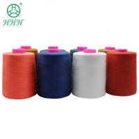China High Strength Polyester Sewing Thread 5000 Yards for White Industrial Overlock Machine for sale