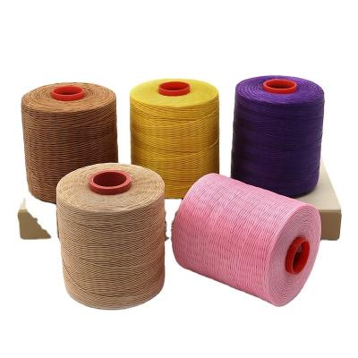 China Net Weight 400g/roll Waxed Cotton Cord for Jewelry Making Bracelet OEM ODM Accepted for sale