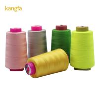 China 100% Cotton Thread 402 100g Cone Polyester Sewing Thread for Bed Linen Elastic Fabric for sale