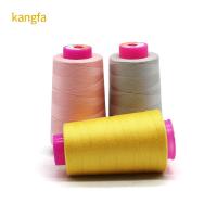 China Multicolor Spun Polyester Sewing Thread For Garment Abrasion Resistance for sale