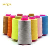 China Multicolor Spun Polyester Sewing Thread For Garment Abrasion Resistance for sale