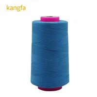 China 100% Polyester Spun Yarn Sewing Thread Abrasion Resistance For Jean Sewing for sale