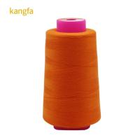 China 100% Polyester Spun Yarn Sewing Thread Abrasion Resistance For Jean Sewing for sale