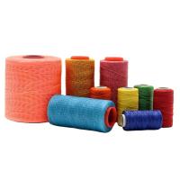China Art Craft Hand-sewn Leather Thread 0.8mm 1mm 100% Polyester Flat Wax Thread for Shoes for sale