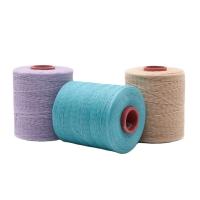 China Art Craft Hand-sewn Leather Thread 0.8mm 1mm 100% Polyester Flat Wax Thread for Shoes for sale