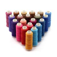 China 1MM Red MERCERIZED Wax Coated Polyester Sewing Thread for Macrame Jewelry Making for sale