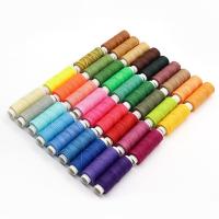 China 1MM Red MERCERIZED Wax Coated Polyester Sewing Thread for Macrame Jewelry Making for sale