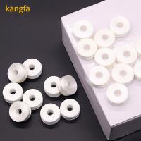 China 75d/2 Dyed Polyester Embroidery Thread Pre Wound Plastic Side Bobbins for Embroidery for sale