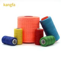 China Ring Twisted 210D Polyester Waxed Thread for Leather Sewing 1mm Diameter Free Sample for sale
