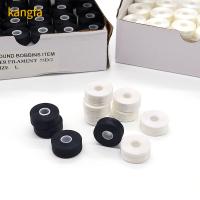 China 120Yard/cone Polyester Embroidery Thread Colored Pre-wound Bobbin Thread for Embroidery for sale