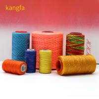 China Ring Twisted 210D Polyester Waxed Thread for Leather Sewing 1mm Diameter Free Sample for sale