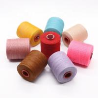 China Sample 400g Flat Wax Thread Braided 0.7mm Waxed Thread Polyester Material 210D/16 Threads Waxed for sale