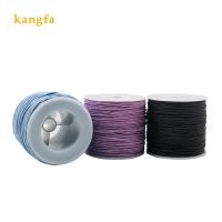 China 100% Cotton Roll Cord Waxed Thread Cord String Strap for Jewelry Making Plastic Cone for sale