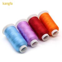 China High Strength Machine Polyester Sewing Thread For Fabric 108D/2 120D/2 100% Polyester for sale