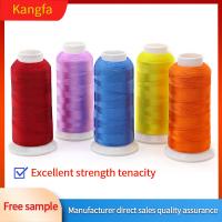 China High Strength Machine Polyester Sewing Thread For Fabric 108D/2 120D/2 100% Polyester for sale