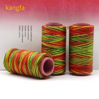 China Waxed Sewing Cord 210D/16 250M Polyester Thread for Handmade Leather Crafting Supplies for sale