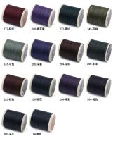 China Hand Sewing 30g One Roll Round Wax Thread for DIY Leather Crafts 0.55MM Polyester for sale