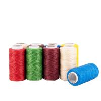 China 210D/1*16 1mm Waxed Polyester Sewing Waxed Thread with 7 Days Sample Order Lead Time for sale