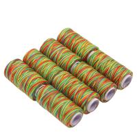 China Leather Accessories 1mm 150D Leather Waxing Thread and Durable for 50m Rainbow Color for sale