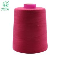 China Durable High Strength 100% Crochet Polyester Cotton Cone Stitching Yarn Sewing Thread for sale
