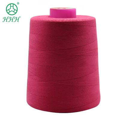 China Durable High Strength 100% Crochet Polyester Cotton Cone Stitching Yarn Sewing Thread for sale