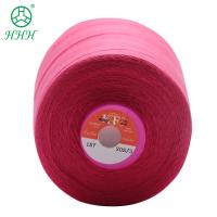 China Durable High Strength 100% Crochet Polyester Cotton Cone Stitching Yarn Sewing Thread for sale