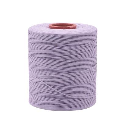 China 210D/1*16 Waxed Thread 1mm Polyester Thread for Steering Wheel Sewn Chemical-Resistant for sale