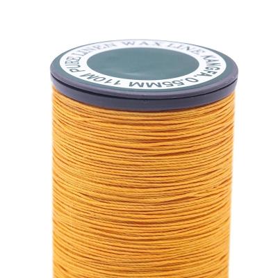 China Hand Knitting 0.55mm Linen Waxed Thread 120m in 40 Colors for Macrame Projects for sale