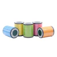 China Hand Knitting 0.55mm Linen Waxed Thread 120m in 40 Colors for Macrame Projects for sale