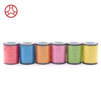 China Hand Knitting 0.55mm Linen Waxed Thread 120m in 40 Colors for Macrame Projects for sale