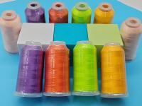 China Fast Delivery 720 Colors 100% Polyester Embroidery Thread for Machine Embroidery Dyed for sale