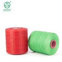 China Flat Round 0.6mm 0.8mm 1mm Polyester Braided Waxed Thread for Jewelry Accessories for sale