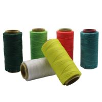 China 1mm Woven Wax 100% Polyester Filament Galaces for High Class Leather Bag Shoes Sofa for sale