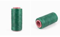 China 210D/16 High Tenacity 200M Flat Polyester Waxed Thread 1mm For Shoes Sewing Leather for sale