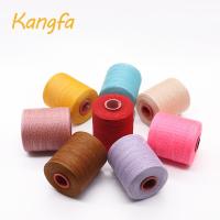 China Single Color Flat Wax String 210D Nylon Waxed Thread for Sewing Polyester Thread for sale