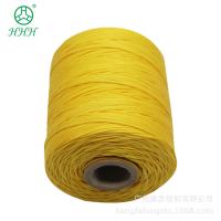 China UV Protect 150D/16 400g Leather Shoe Sewing Waxed Flat Wax Cord Polyester Braided Thread for sale