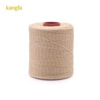 China 100% Polyester Nylon Waxed Thread For Sewing Shoes Dyed Color for sale