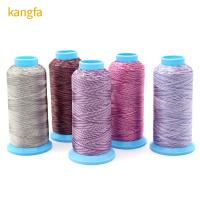 China 4000y/Cones Madeira Rainbow 100% Polyester Embroidery Thread for Embroidered Logo for sale