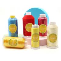 China High Speed Machine Embroidery 120D/2 4000Yard/cone Polyester Madeira Embroidery Thread for sale