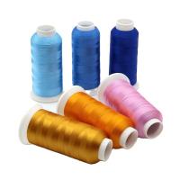 China Embroidery Thread 720 Colors Selection Customized Polyester Machine Thread 100g/Spool for sale