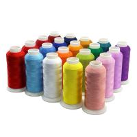 China 720 Colors Selection Polyester Embroidery Thread 100g/Spool Customized by Free Sample for sale